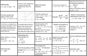 AQA Level 2 Further Maths Paper 1 Warmup – MathematicsAndCoding